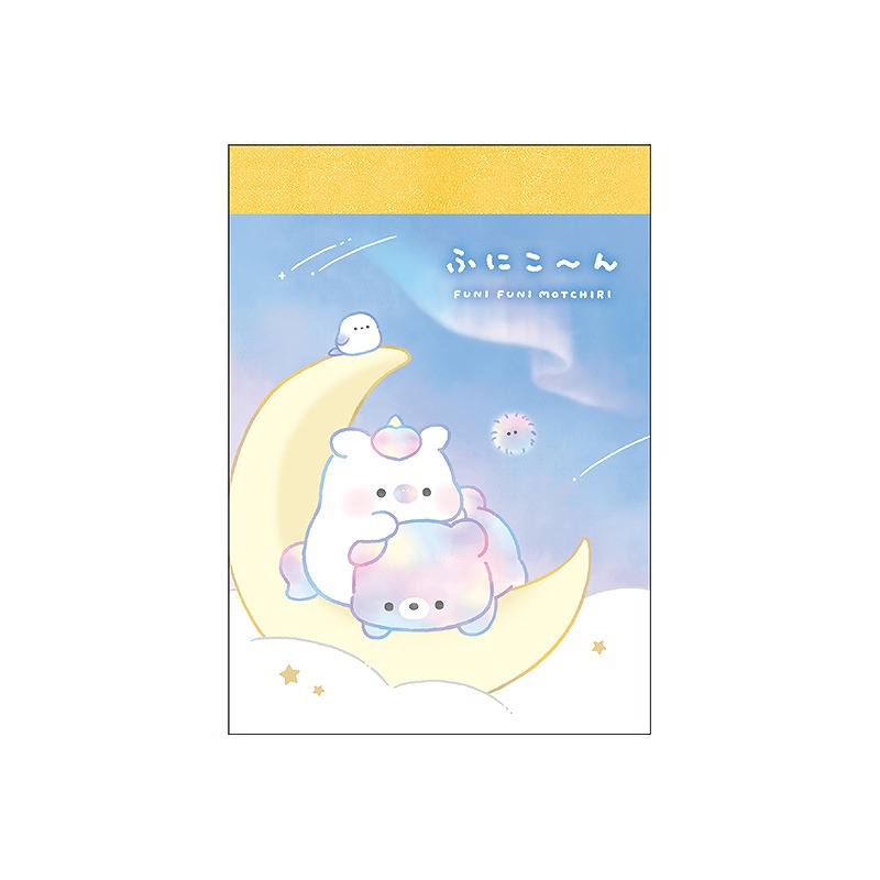 CRUX(クラックス) 2024AW 先行予約 ふにこーん ミニメモ 夜空 | 【webで直接仕入れ】雑貨 卸・雑貨 仕入れならパディスマーケット 本店