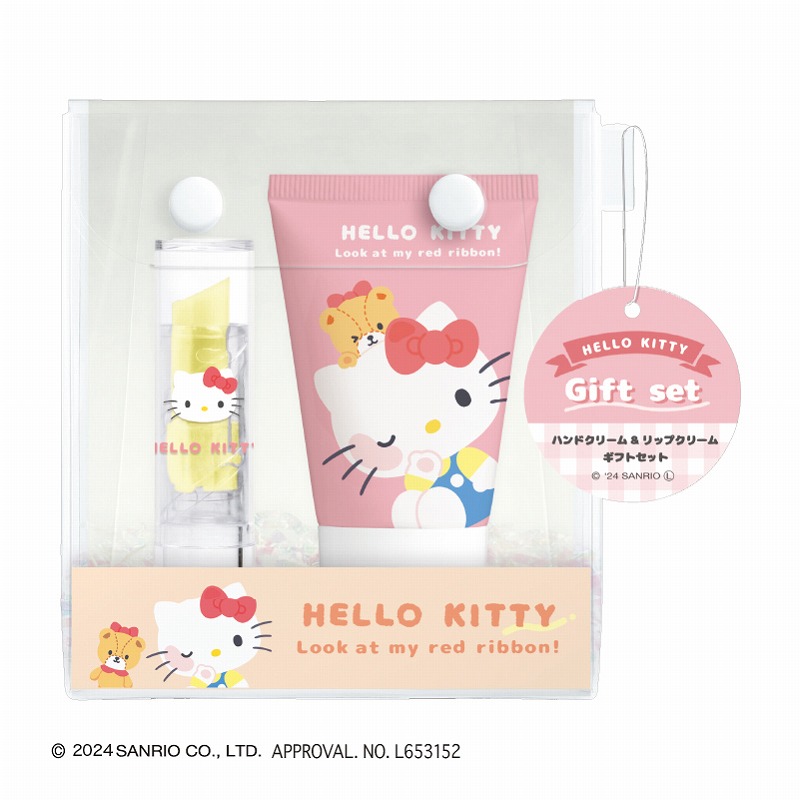 CRUX(クラックス) 2024AW 先行予約 ハンドクリーム＆リップクリームギフトセット ハローキティ | 【webで直接仕入れ】雑貨 卸・雑貨 仕入れならパディスマーケット 本店